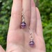 High Quality Natural Deep Purple Amethyst Crystal Bead Planet Saturn ...