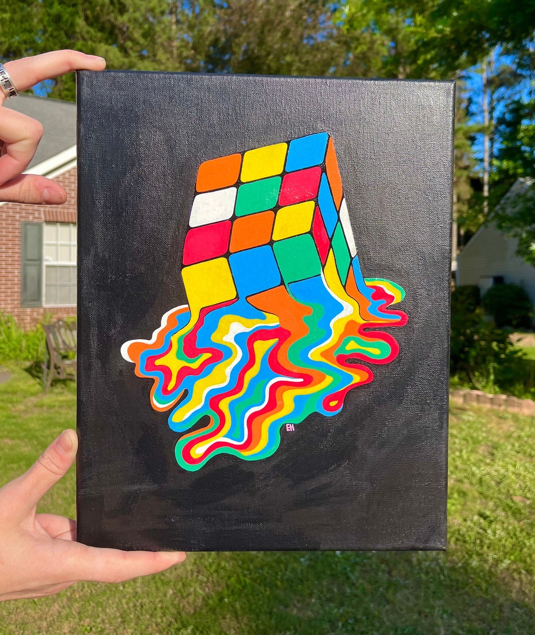 The Brain Melter | Custom, Hand Painted, One of a Kind, Trippy ...