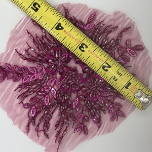 Pink Beaded Appliqué - Etsy