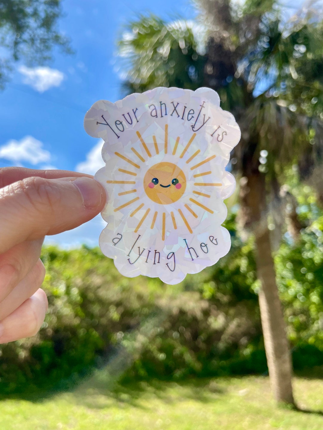 Anxiety Waterproof Vinyl Sticker, Explicit Sticker, Funny Sticker - Etsy