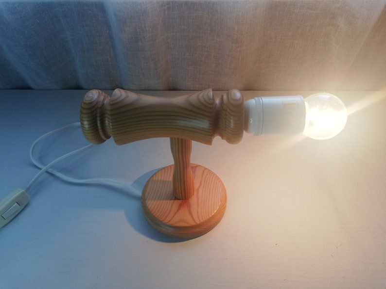 Mid Century Wooden Wall Lamp Base - Etsy