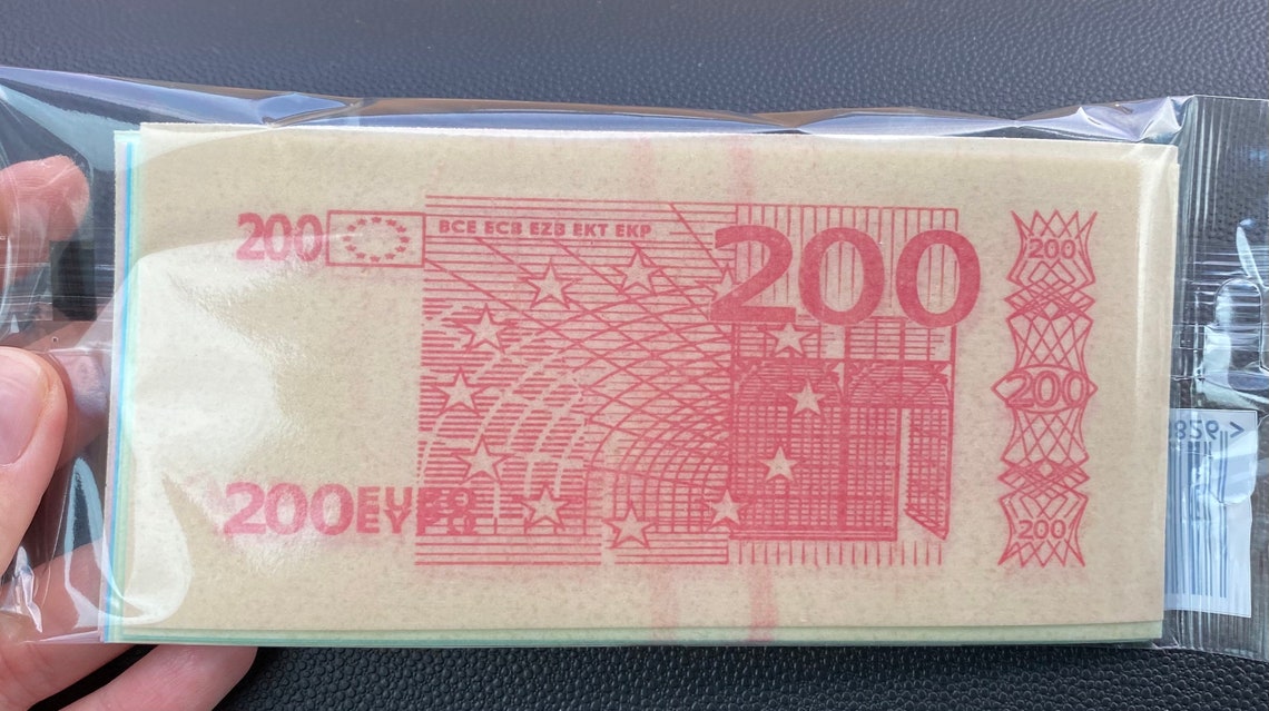 Edible paper money sweets candy pick n mix pocket money | Etsy