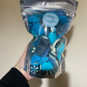 Blue Raspberry Sweet Mix Pouch Sweets Snacks Pick N Mix - Etsy UK