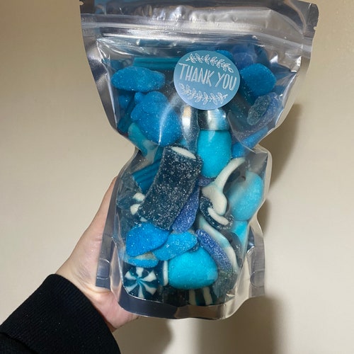 Blue Raspberry Sweet Mix Pouch Sweets Snacks Pick N Mix - Etsy UK