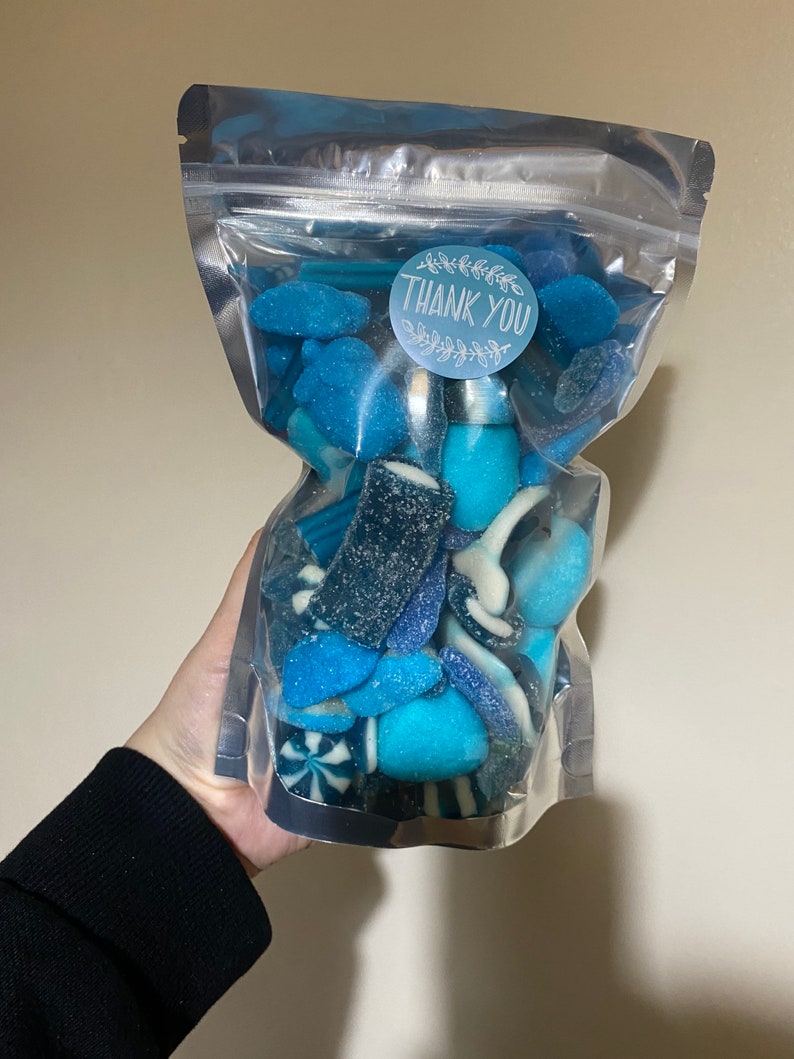Blue Raspberry Sweet Mix Pouch Sweets Snacks Pick N Mix - Etsy UK