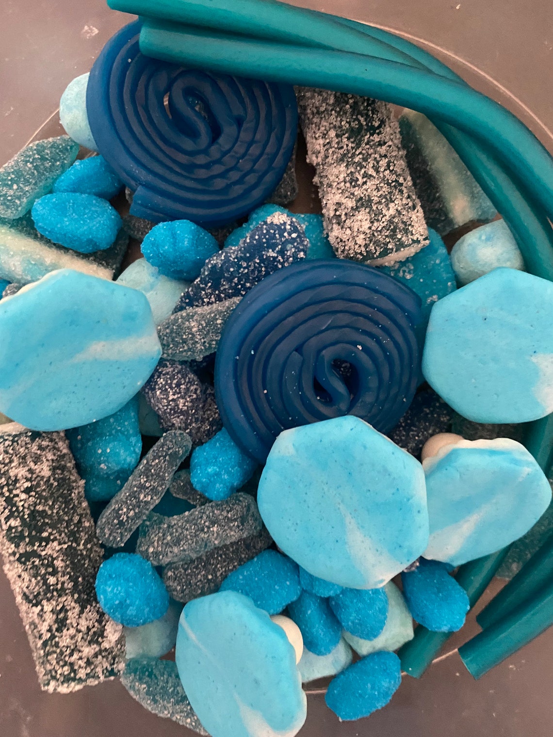 Blue Raspberry Sweet Mix Pouch Sweets Snacks Pick N Mix | Etsy UK