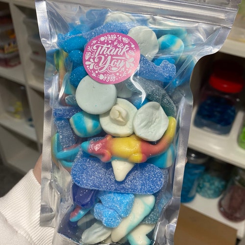 Blue Raspberry Sweet Mix Pouch Sweets Snacks Pick N Mix - Etsy UK