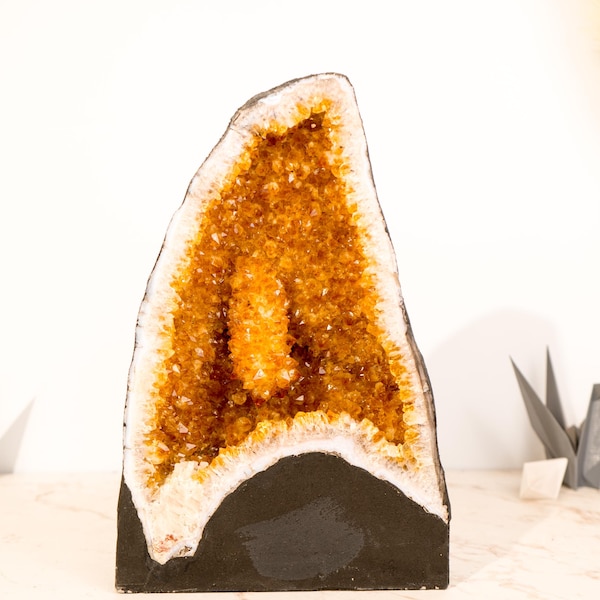 Citrine Geode - Etsy