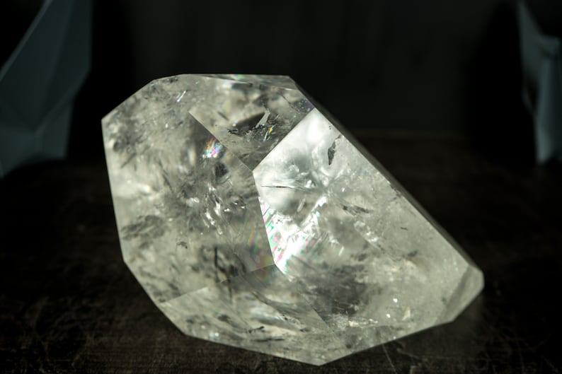 Natural Clear Quartz Point With High-grade Water-clear Crystal, Large ...