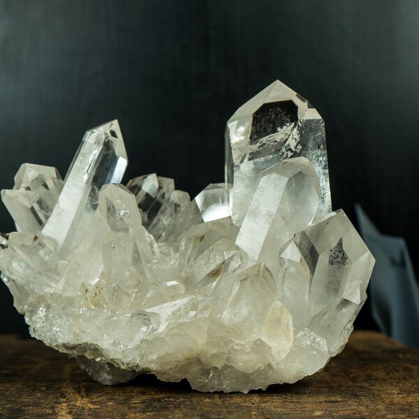 Clear Quartz Cluster - Etsy