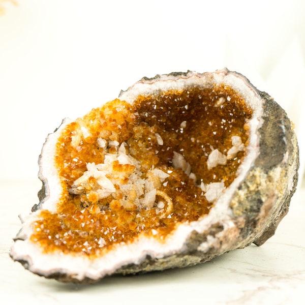 Citrine Geode - Etsy