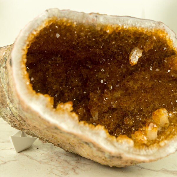 Citrine Geode - Etsy