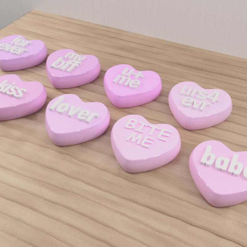 Conversation Heart - Etsy