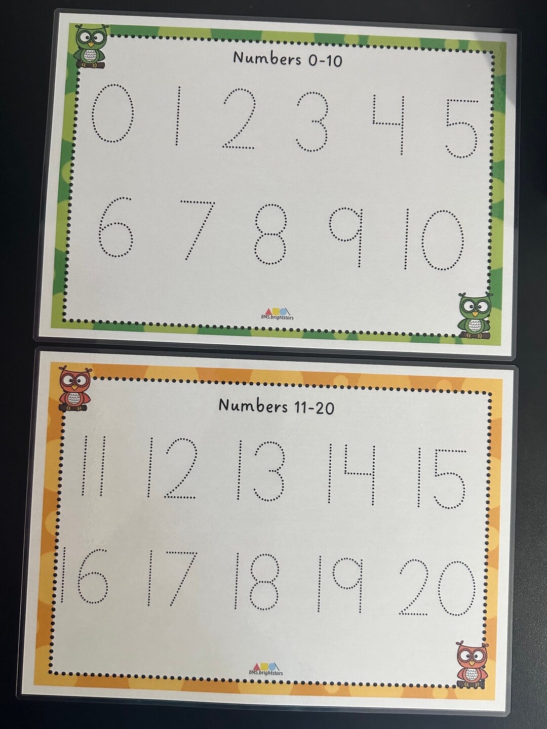 Tracing Numbers 0-20 Teaching Resources Homeschooling - Etsy