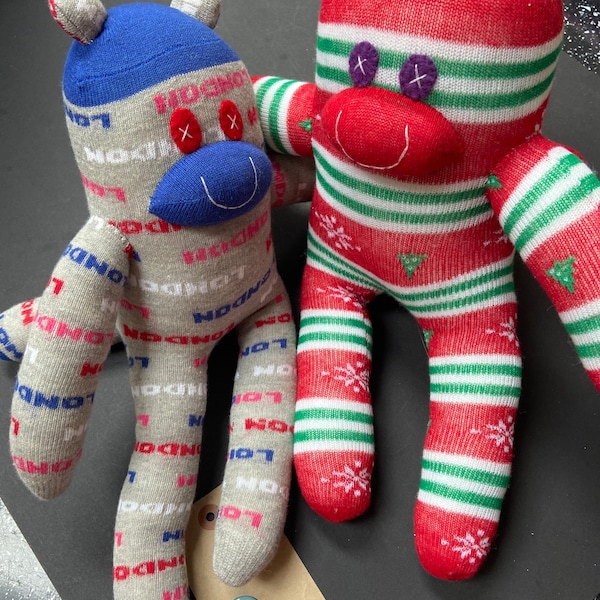 Sock Monkey - Etsy UK