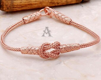Gold Knot Bracelet - Etsy