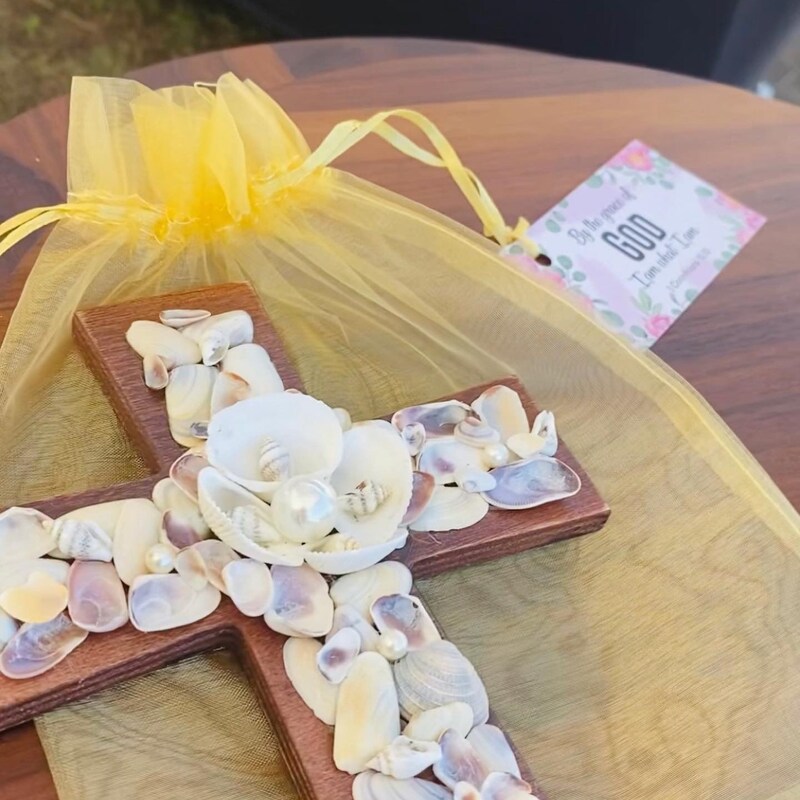 Shell Cross - Etsy