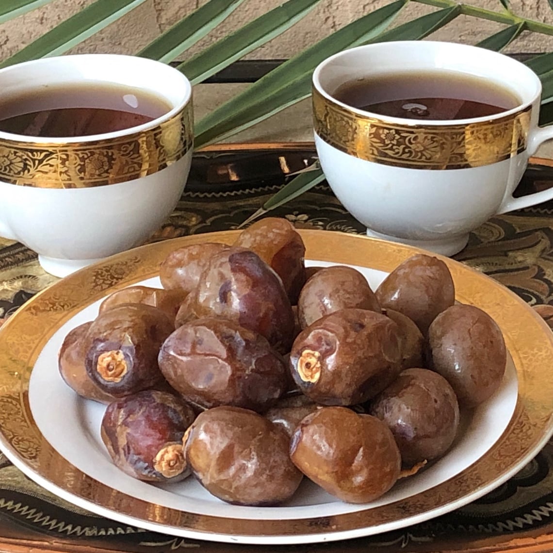 Ripened Barhi Dates - Naturally Grown - Brown Dulce Date Fruit - Golden ...