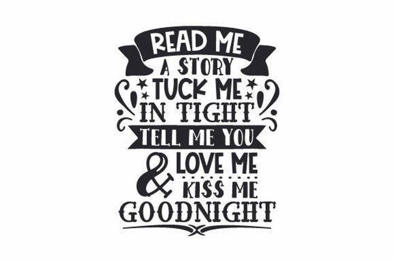 Read Me A Story SVG - Etsy