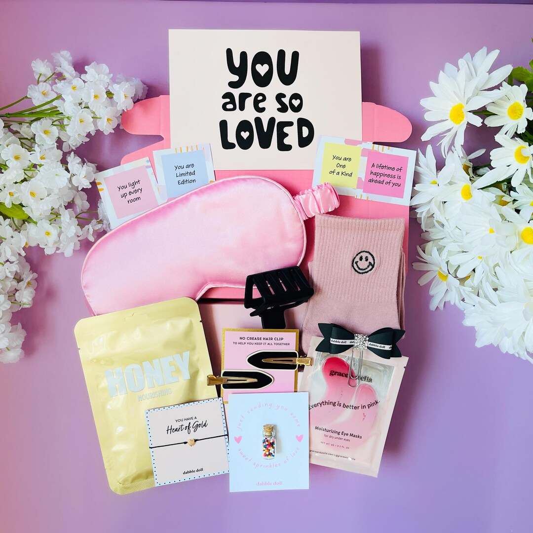 You Are so Loved Pink Gift Box You Got This Gift for Her Self Care Pick ...