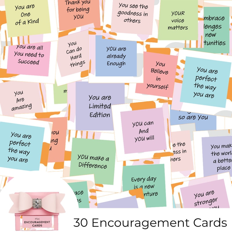 Encouragement Cards - Etsy