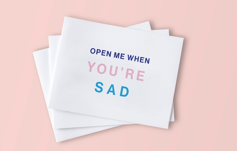 PRINTABLE Open When Letters Read Me When Template DIY Gift DIY Letter ...