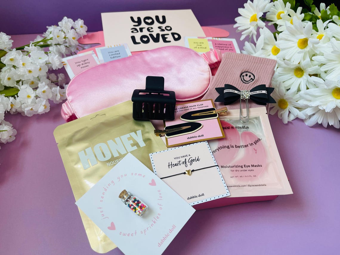 You Are so Loved Pink Gift Box You Got This Gift for Her Self Care Pick ...