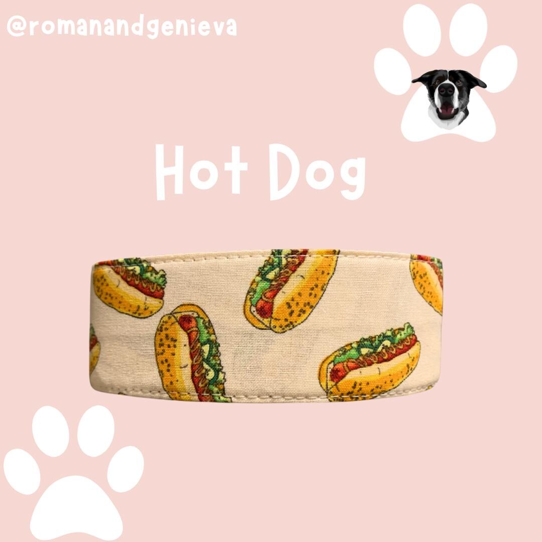 Hot Dog Dog Collar - Etsy