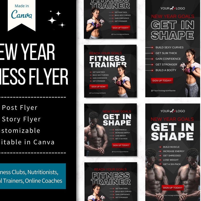 Gym Flyer - Etsy