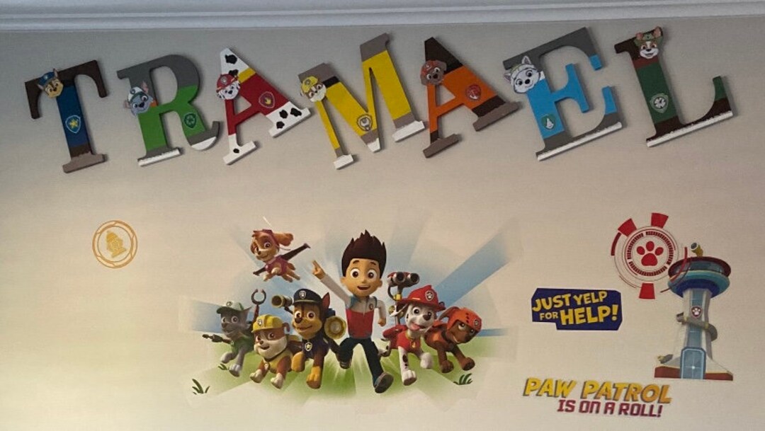 Custom Character Letters - Etsy