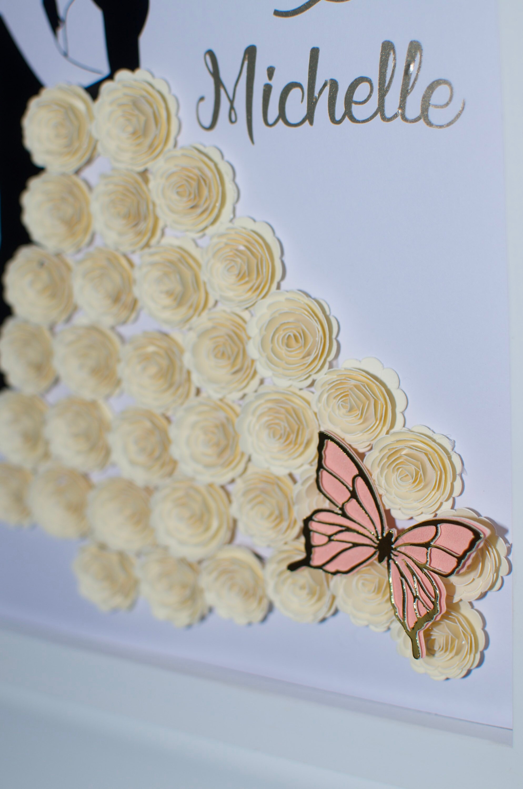 Bride and Groom Shadowbox, Wedding Present, Bridesmaid Present, Bride ...