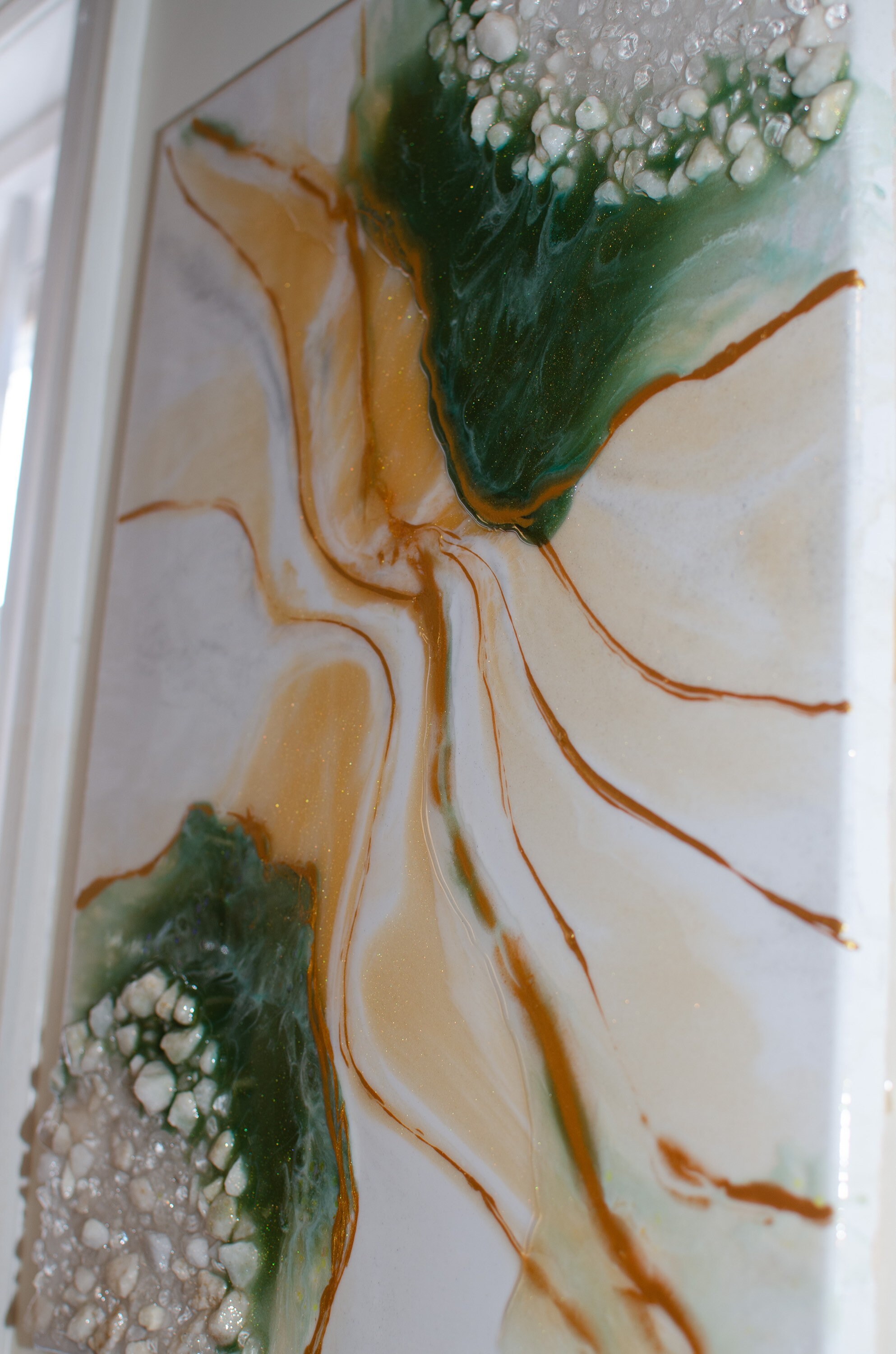 Sparkly Geode Wall Art Geode Wall Decor Resin Painting Geode - Etsy UK