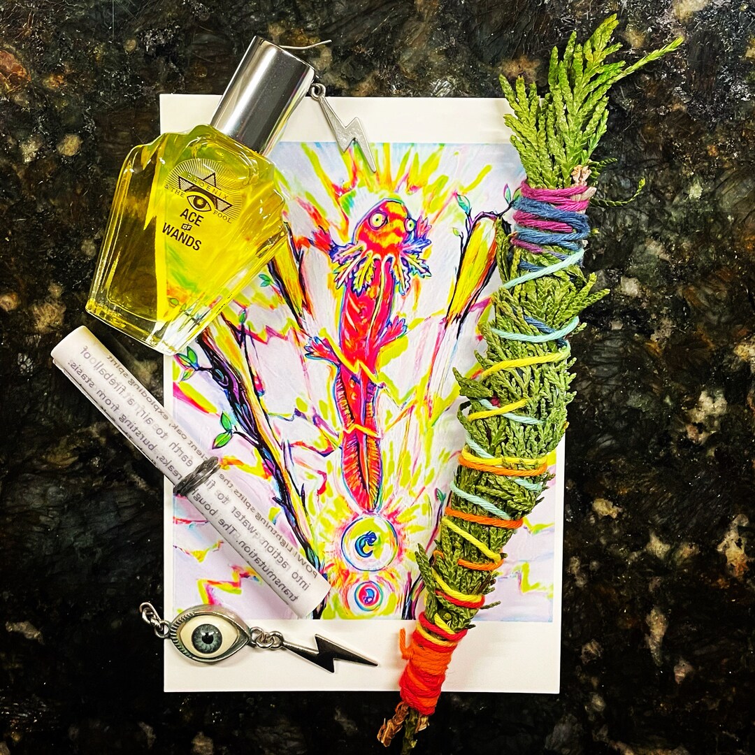 The Ace of Wands Limited Edition Ritual Fragrance Kit - Etsy