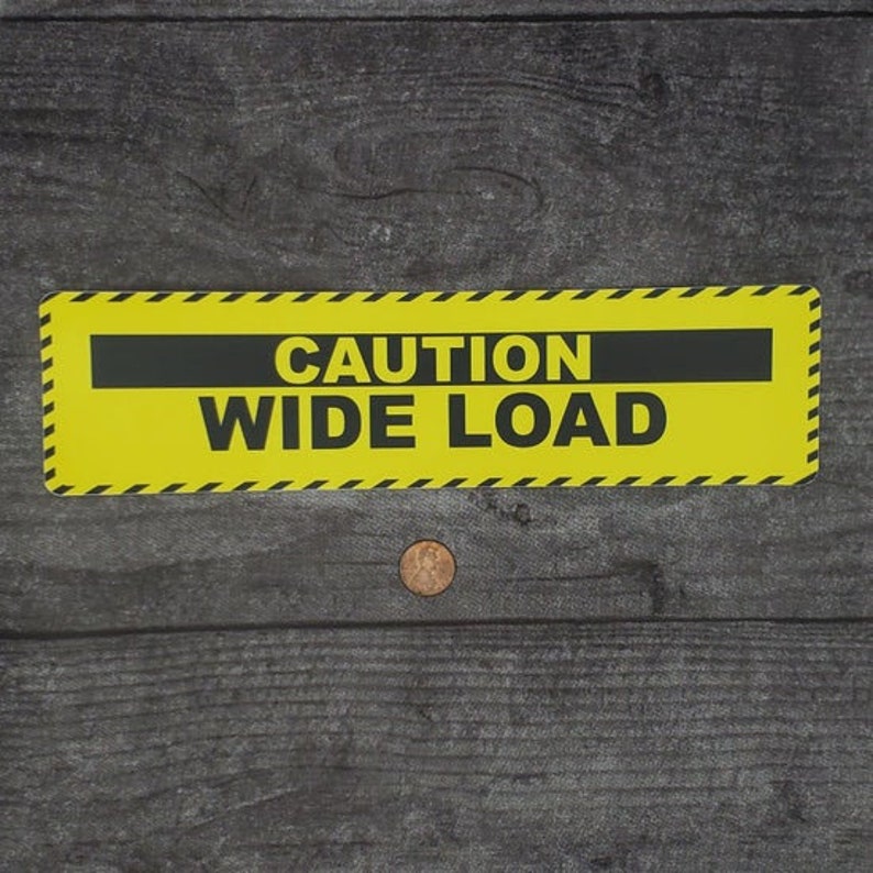 Wide Load Sticker - Etsy