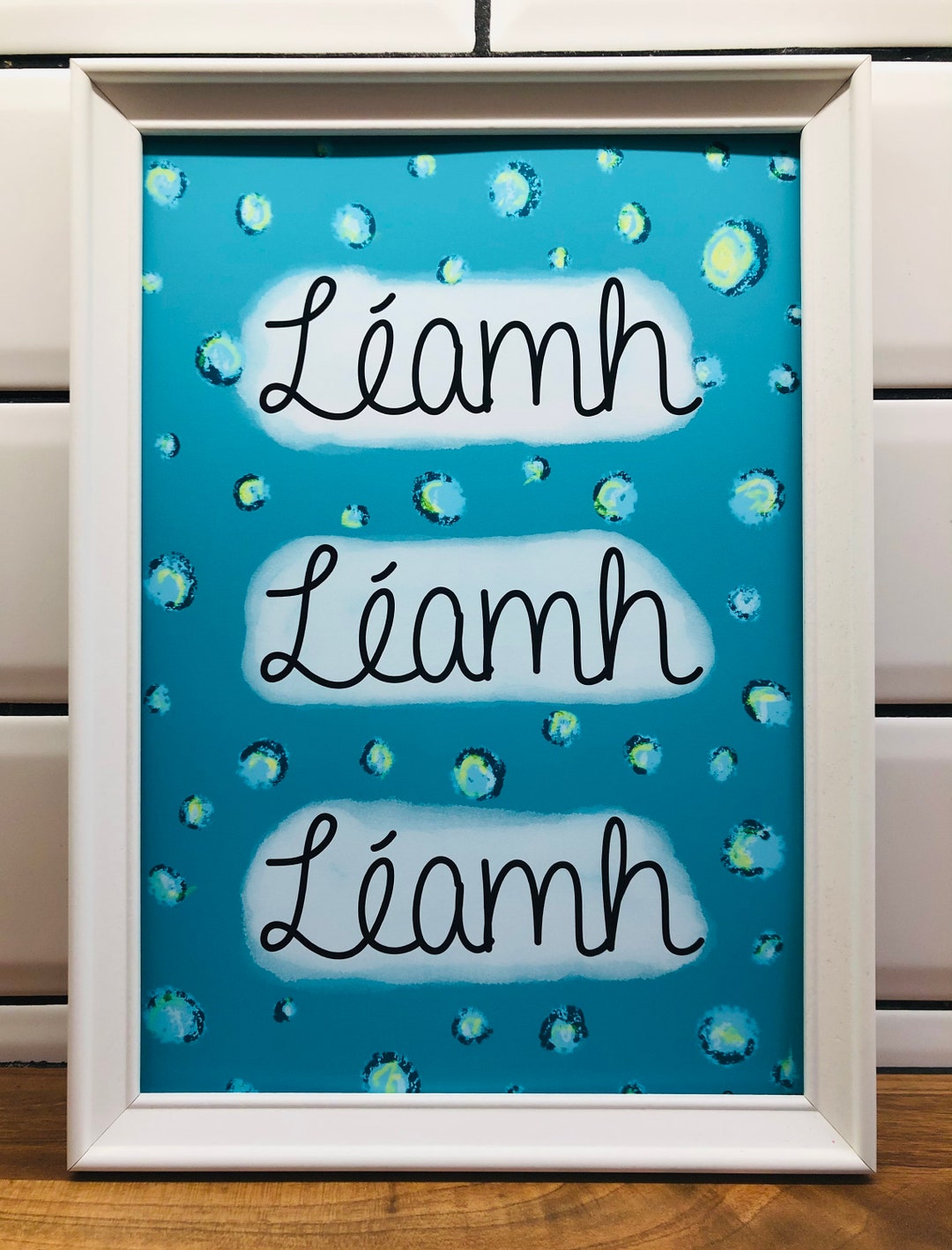 Léamh Art Print. Irish Language Print - Etsy UK
