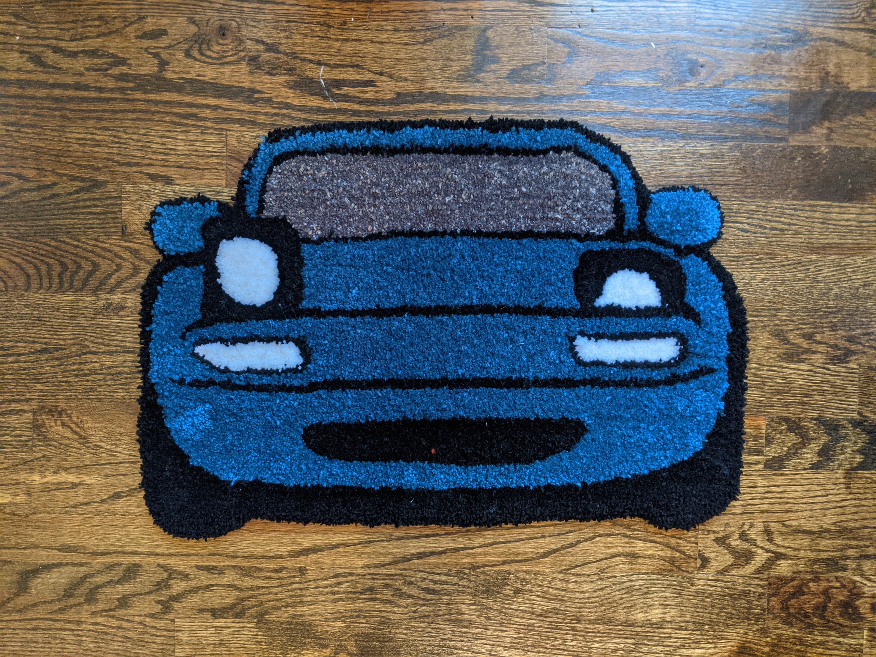 Miata Rug | Winking Miata Rug | JDM Rug - Etsy