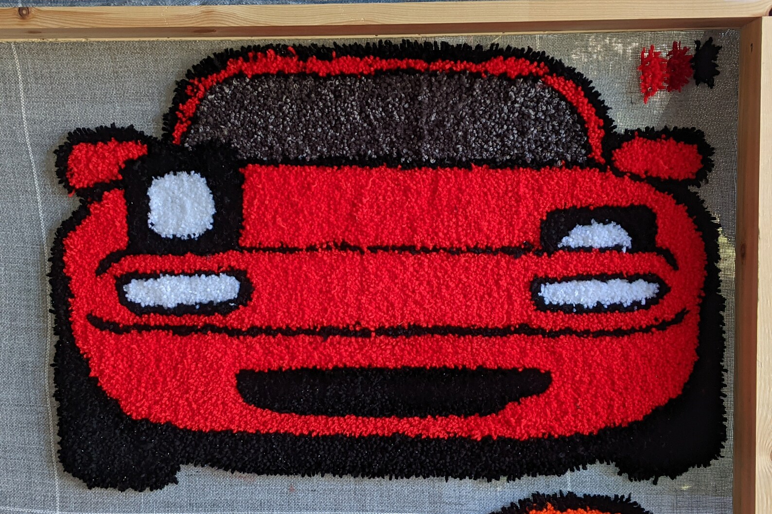 Miata Rug | Winking Miata Rug | JDM Rug - Etsy