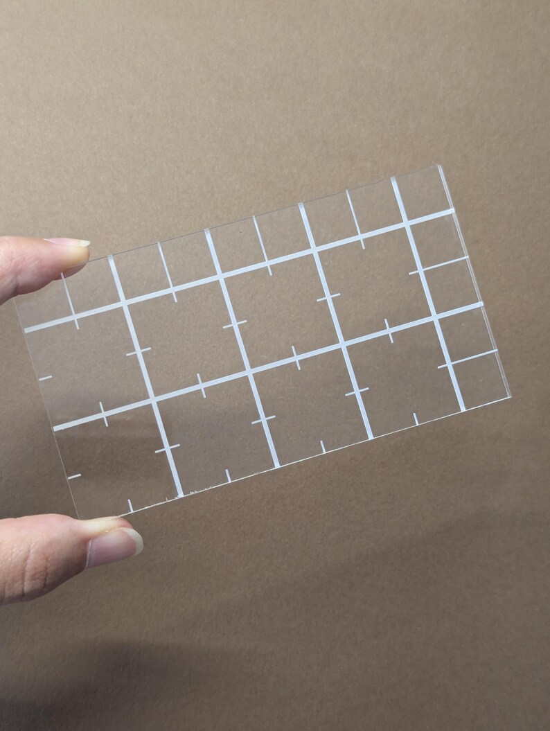 Potato Chip Quilting Ruler, Finished Size 4" X 2" - Etsy