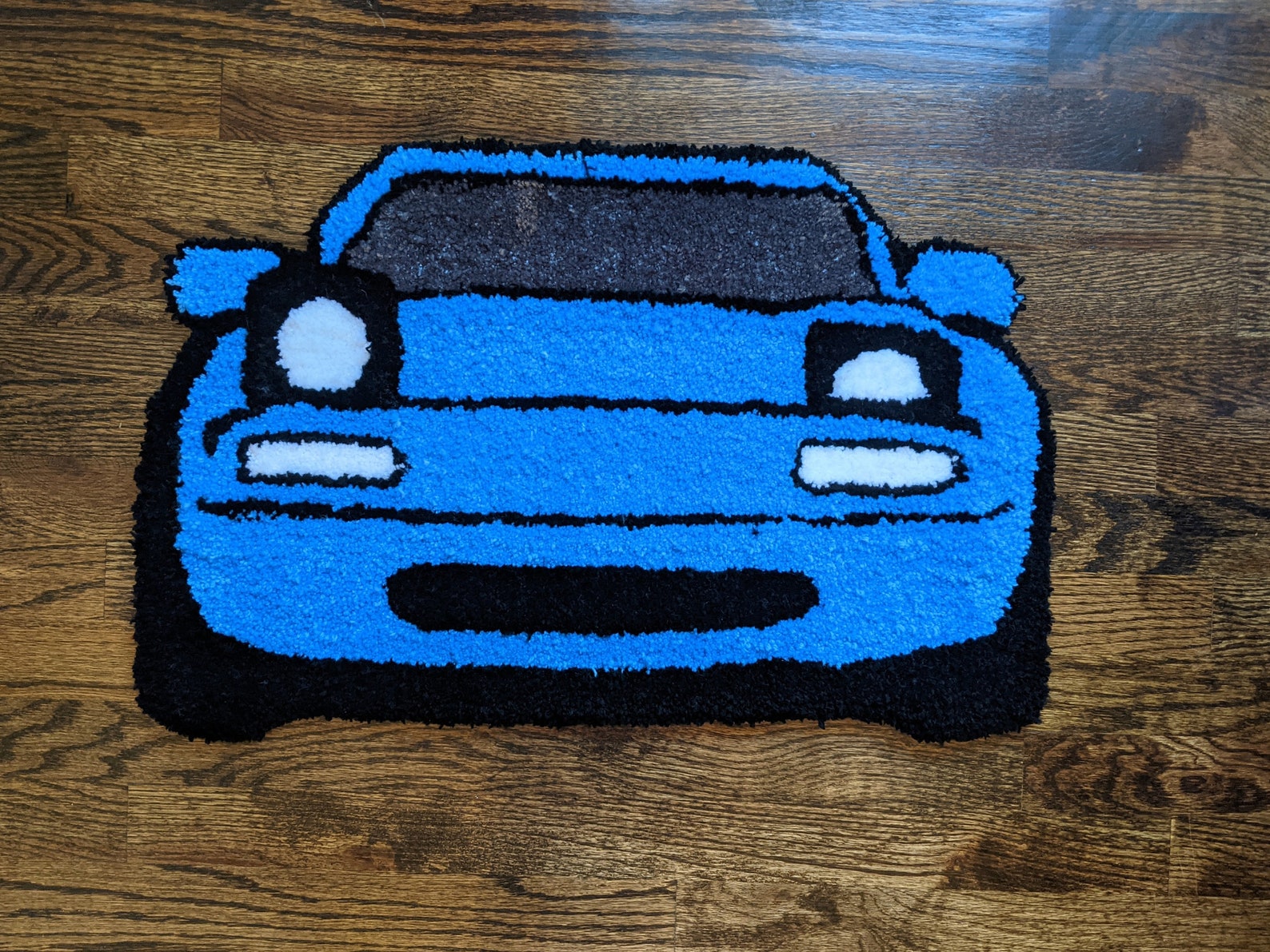 Miata Rug | Winking Miata Rug | JDM Rug - Etsy
