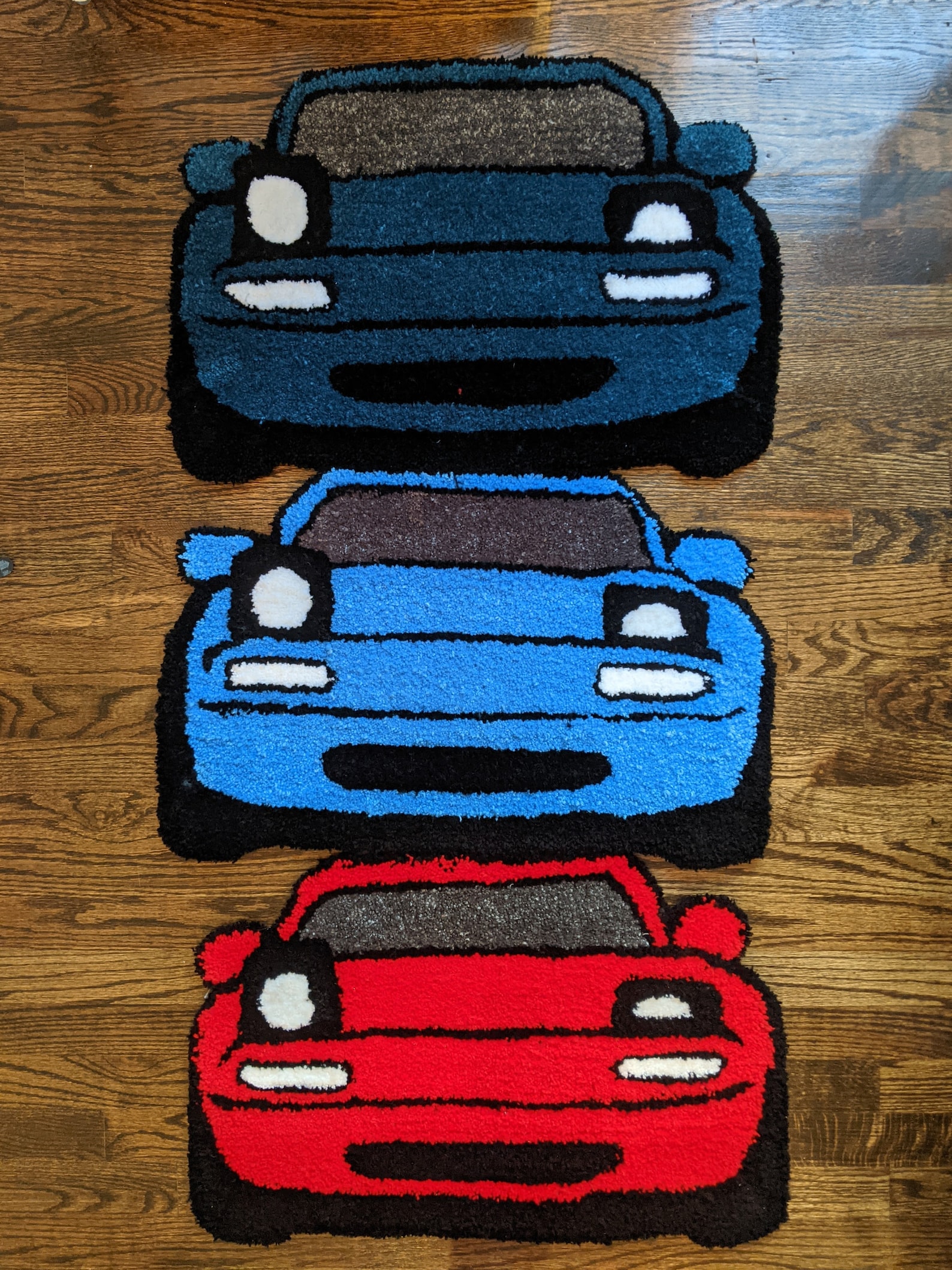 Miata Rug | Winking Miata Rug | JDM Rug - Etsy