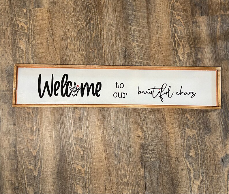ASL Rectangular Signs - Etsy