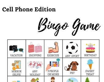 Team Building Cell Phone Game - Etsy