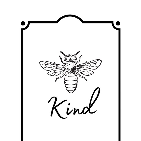 Bee Kind Printable - Etsy