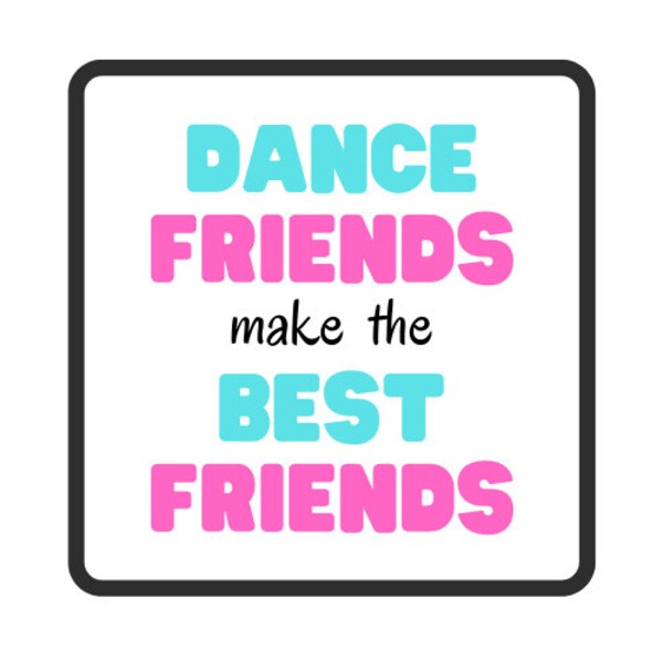 Printable Dance Class Stickers - Etsy