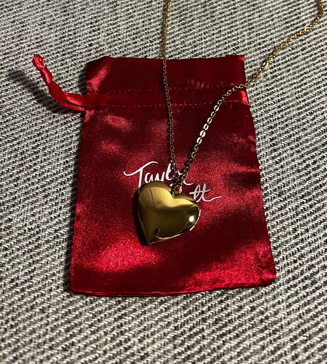 Stainless Steel Heart Locket - Etsy