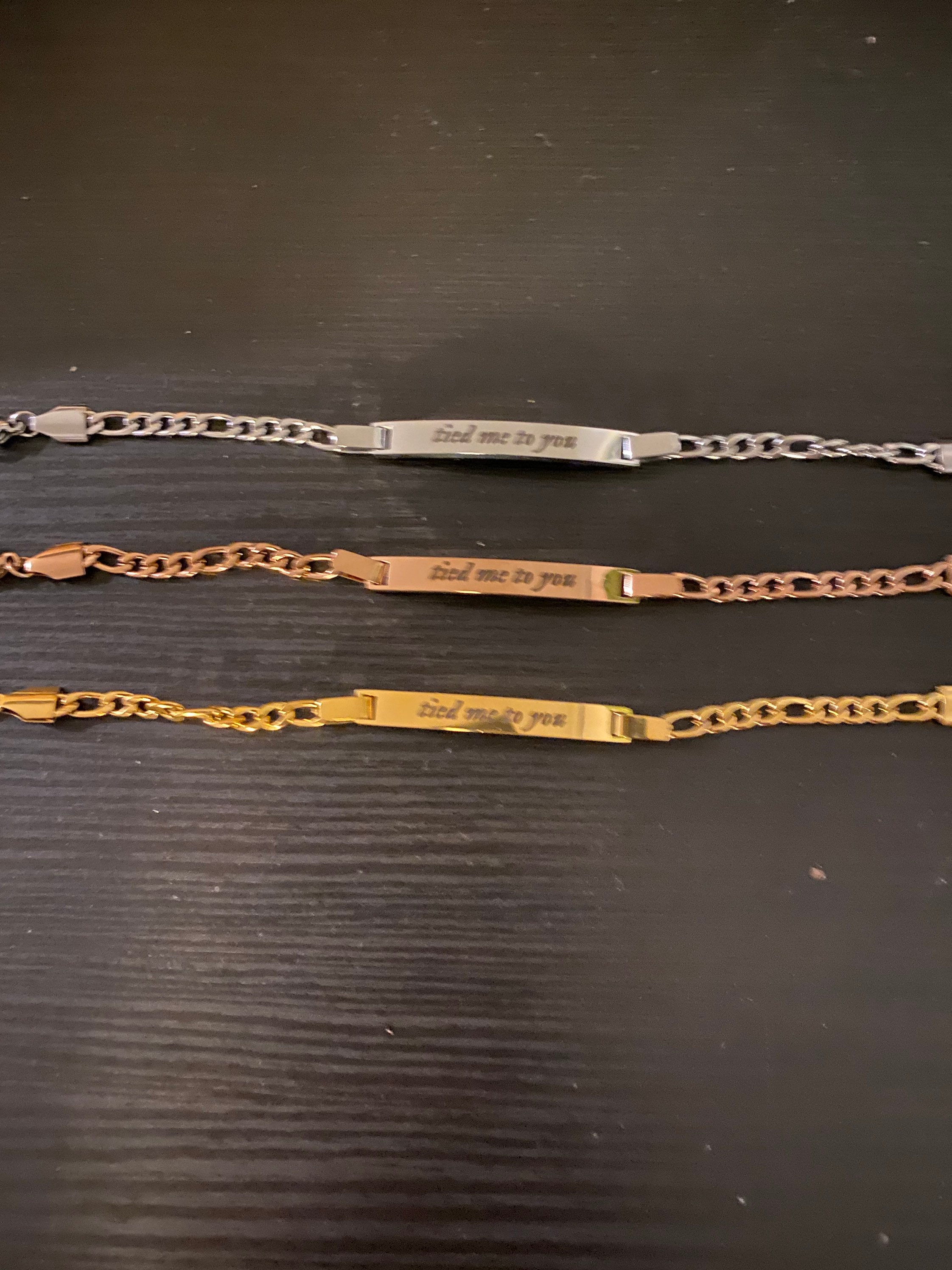 8 Inch Invisible String Tied Me to You Bracelet - Etsy