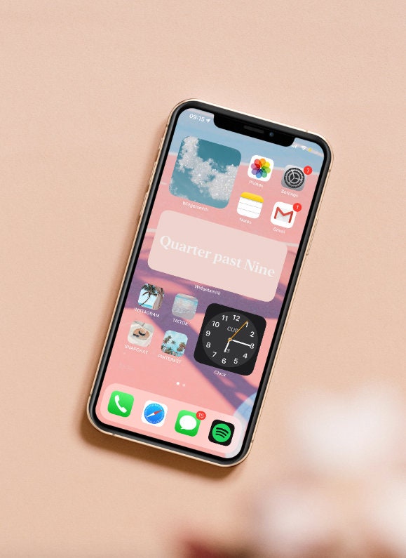 Tropical Aesthetic-ios 14 WIDGET PHOTOS - Etsy Canada