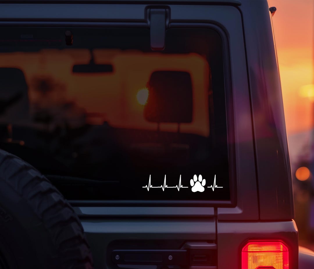 Nurse Vet Med Heart Rhythm Sticker, Car Stickers, Waterbottle Sticker ...