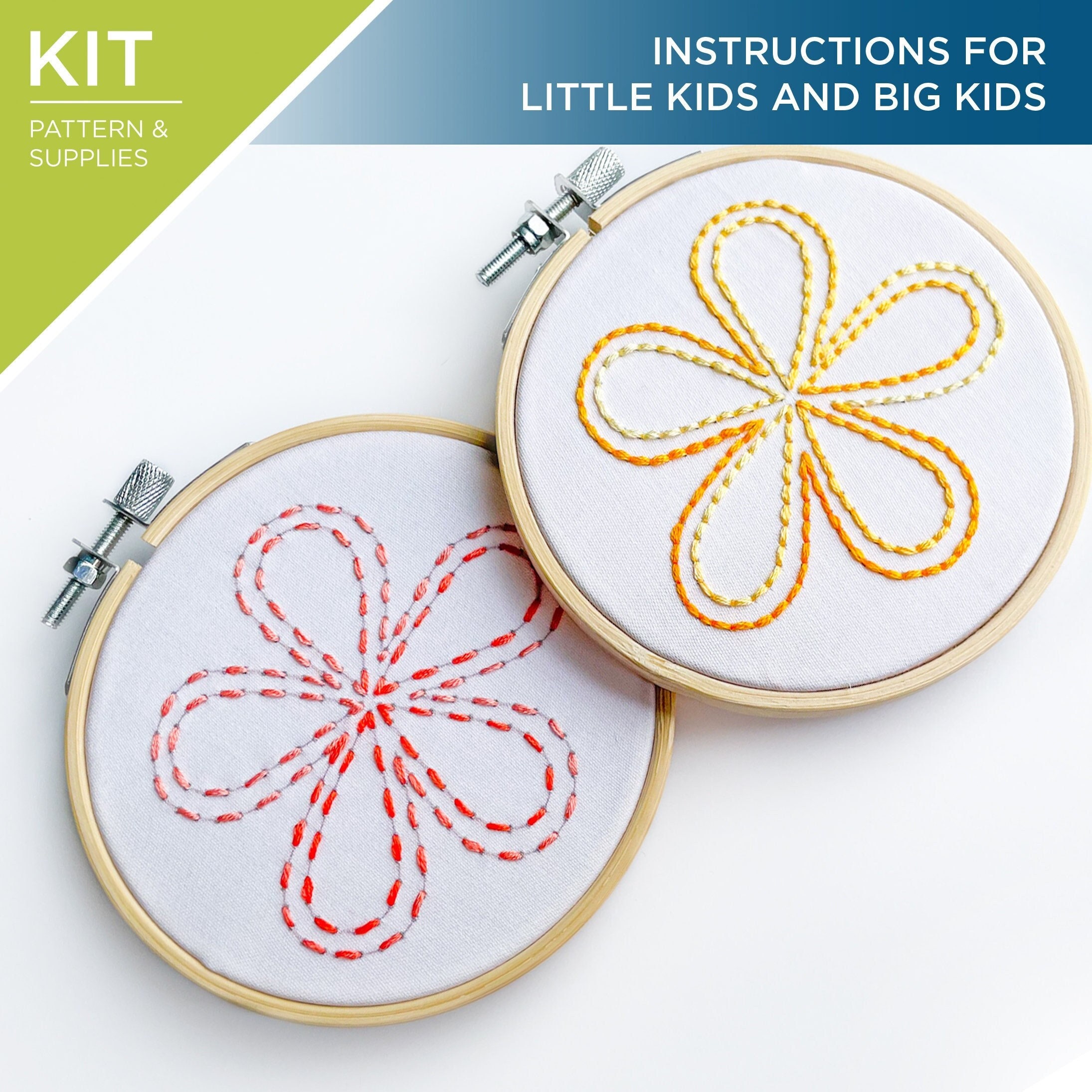 Easy Embroidery Designs For Kids
