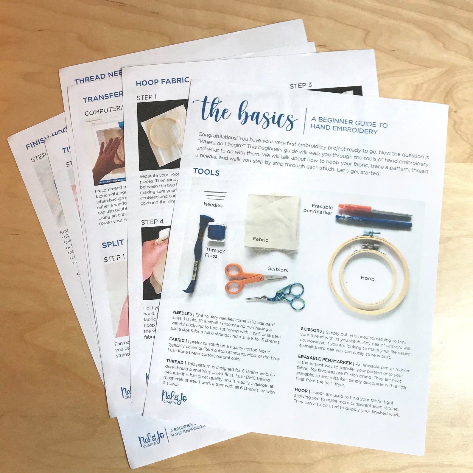 Embroidery Stitch Library and Beginner's Guide Hand - Etsy